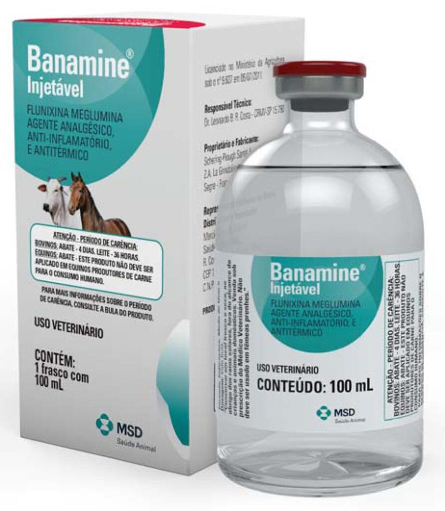 Banamine Injetável 100ml - Intersul